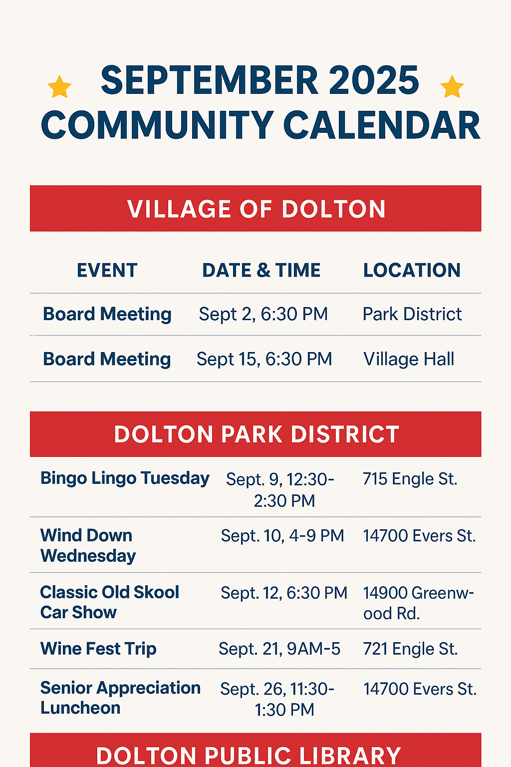 Our Mayor - Dolton